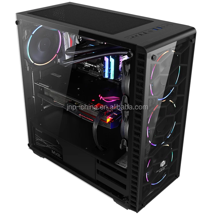 Tempered Glass Customized Fancy Computer Gaming Cases - Buy Computer ...