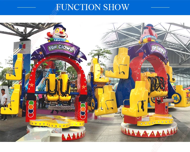 Fun Clown Rides - Happy Indoor Games for Kids & Adults