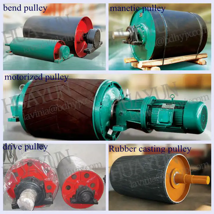 Elastomer Compound Slide Lag Belt Conveyor Pulley Ceramic Rubber ...