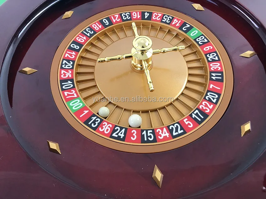 20inch Deluxe Wooden High Glossy Roulette Wheel - Roulette Rad