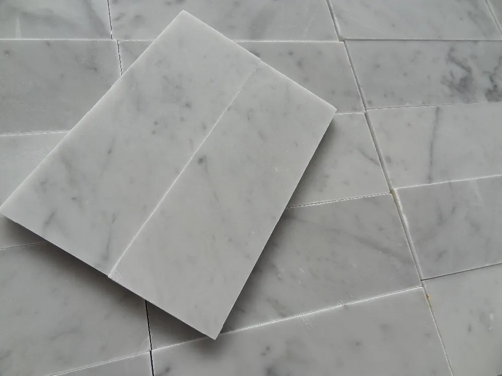 Carrara White Marble Decorative Wall Panels Floor Stone Tile - Buy ...