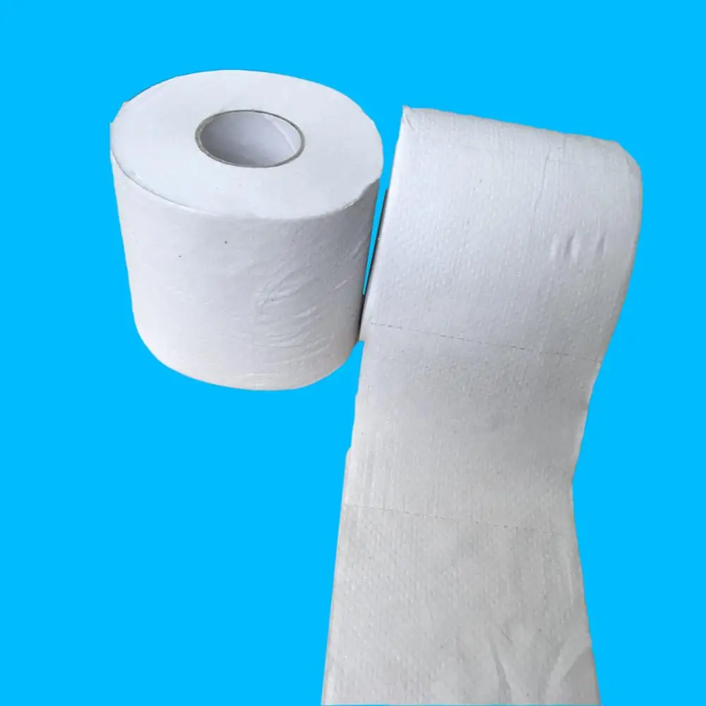 Rollo De Papel De Baño Sanitario Reciclado 1000sehets Con 1ply En ...