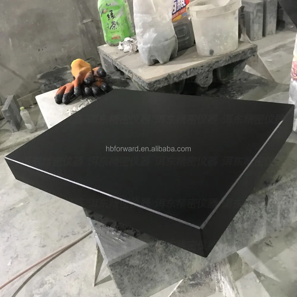 Leveling Flatness Granite Inspection Table Surface Plate Measuring ...