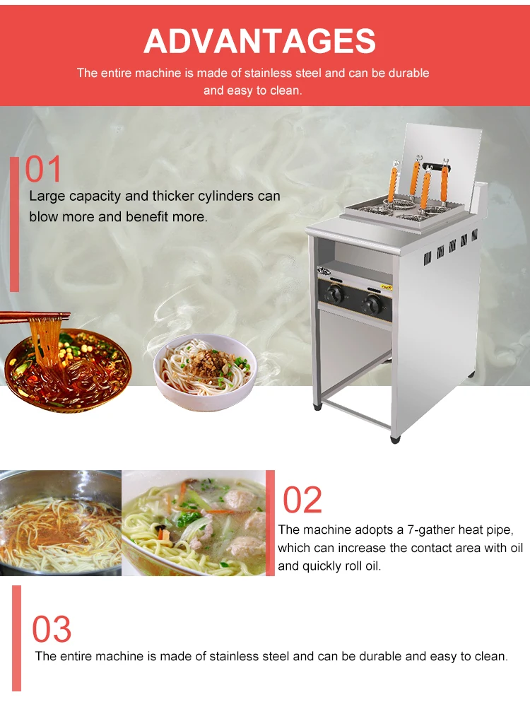 Gh-76 7500w Commercial Professional Stainless Steel Cooking Equipment 6 ...