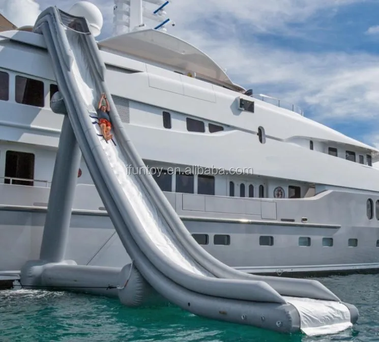 Freestyle Pvc Cruiser Slides Sea Use Inflatable Yacht Slide For Boat ...