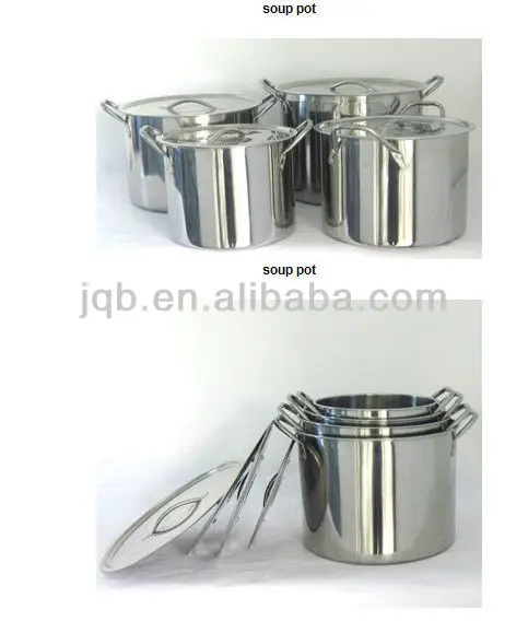 8pcs Stainless Steel Kitchen Cooking Pot - Buy Square Cooking Pots ...