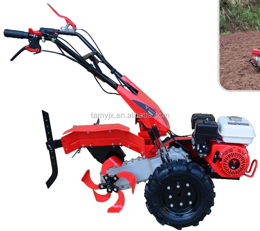 Four Wheel Drive Multi-function Cultivator Farm Power Tiller - Buy Four ...
