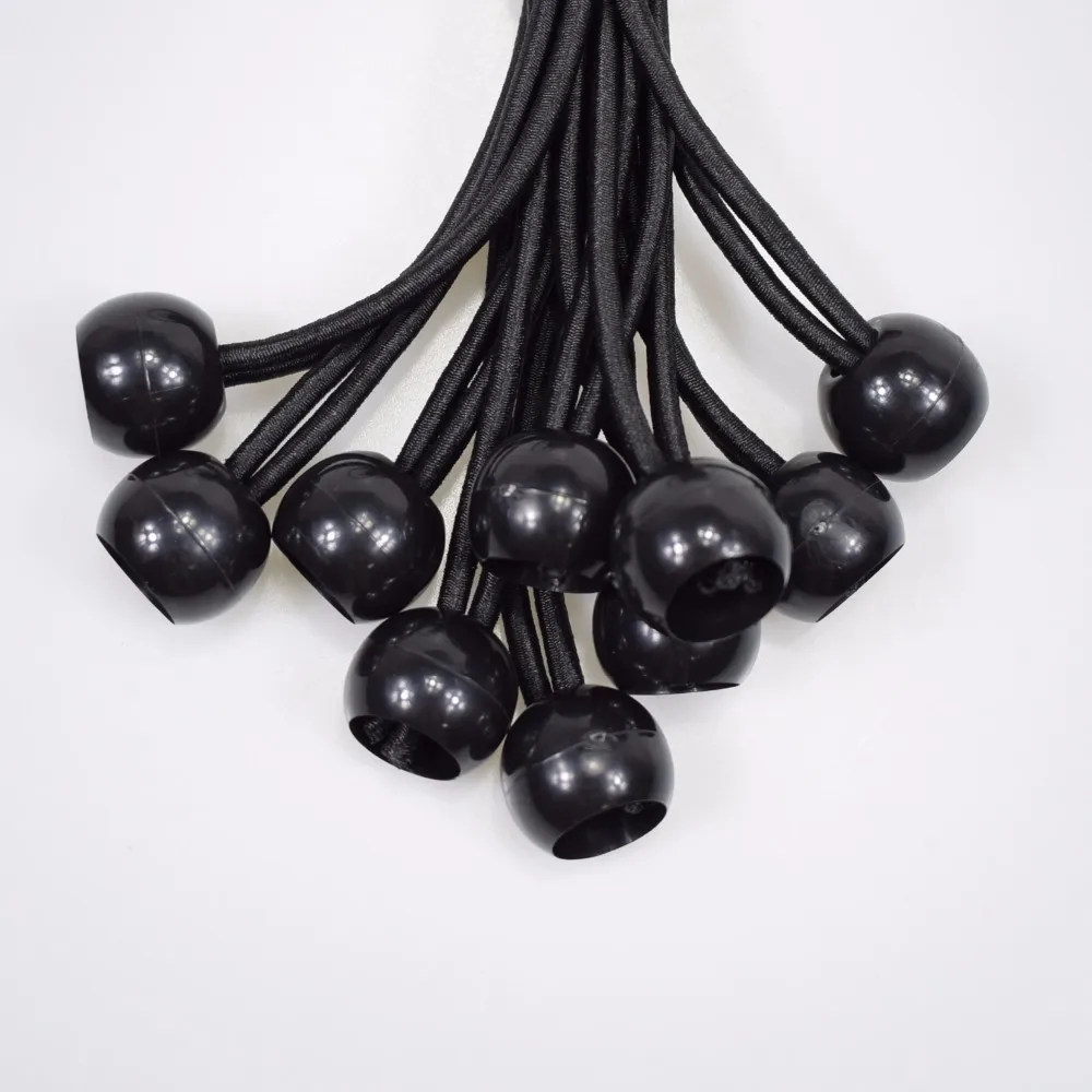 High Duty 5mm*15cm Latex Shock Cord Elastic Bungee Cord Loop with Ball ...