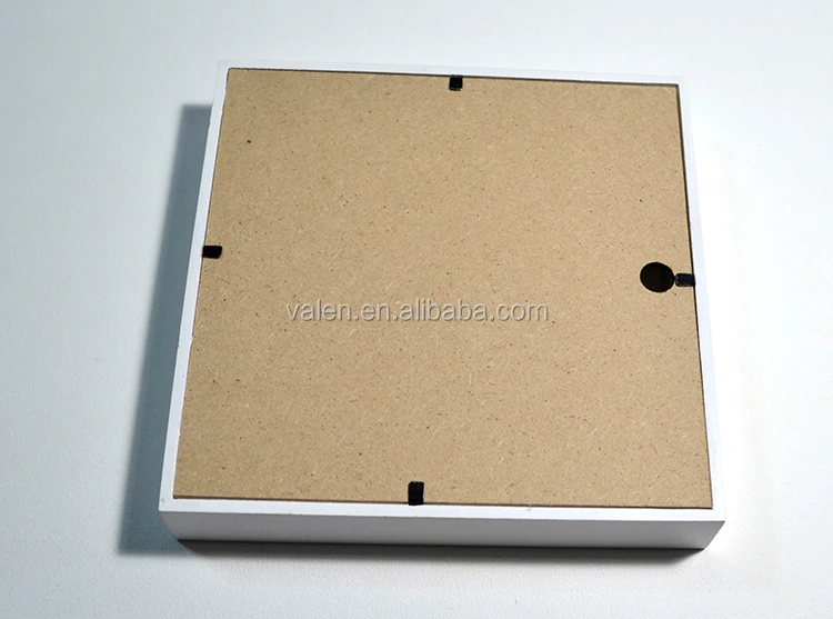 Custom Square Display Box Picture Frames 8x8 10x10 12x12 White Shadow ...