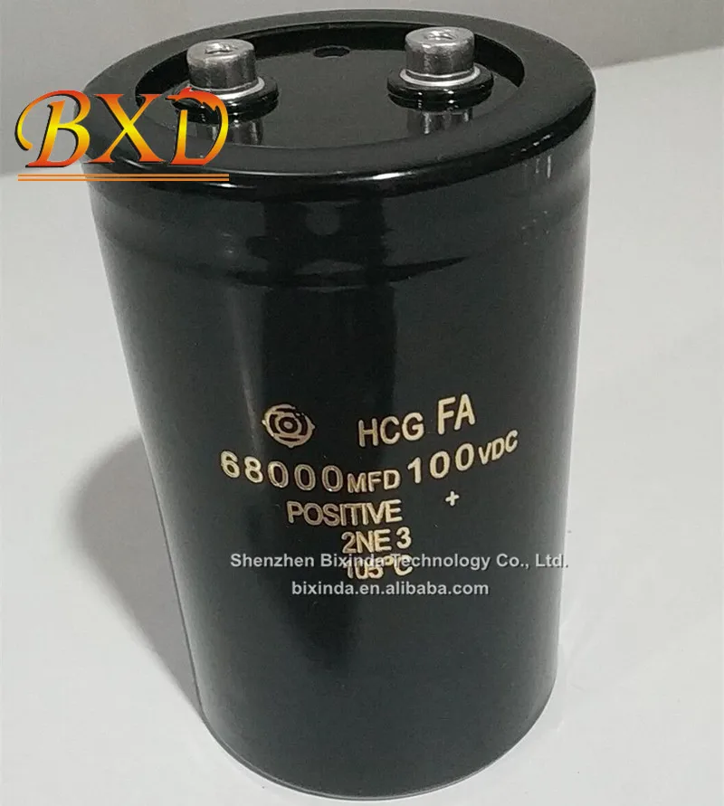 68000MFD100VDC Electrolytic Capacitor - New and Original