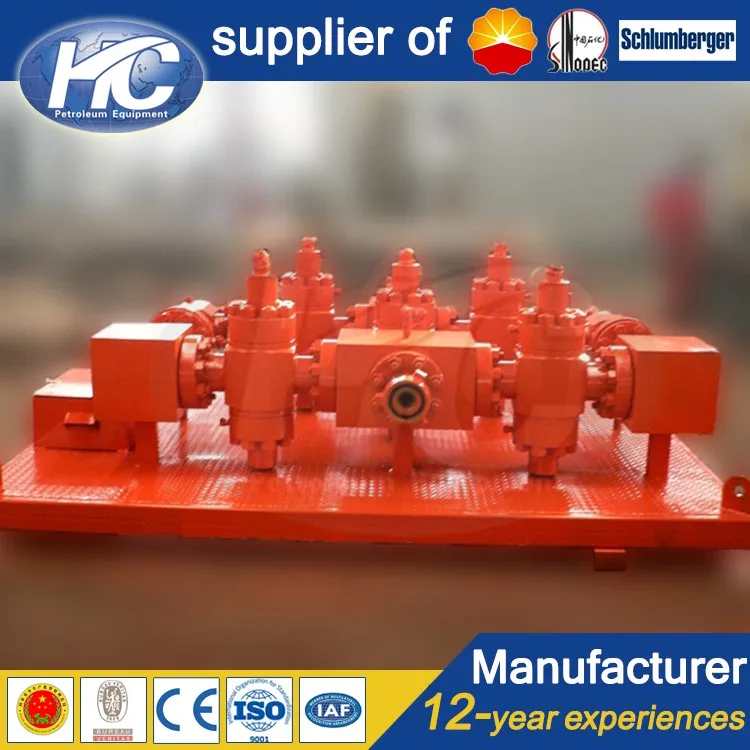 Oilfield Well Control Manifold / Choke Maniflods / Flowback Manifold ...