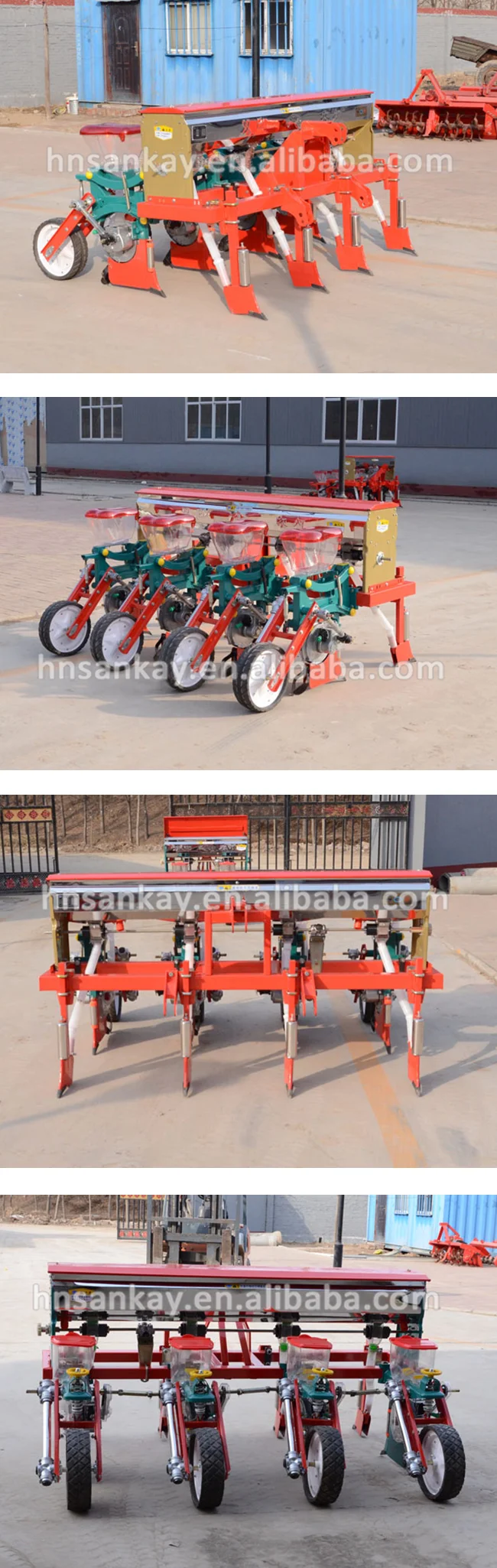 Grain Bean Corn Seed Planter And Fertilizer Drill - Buy Planter And ...
