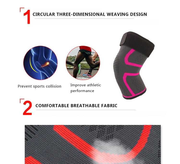 Customise Gaiter Support Osteoarthritis Brace Spandex Latex Knee ...