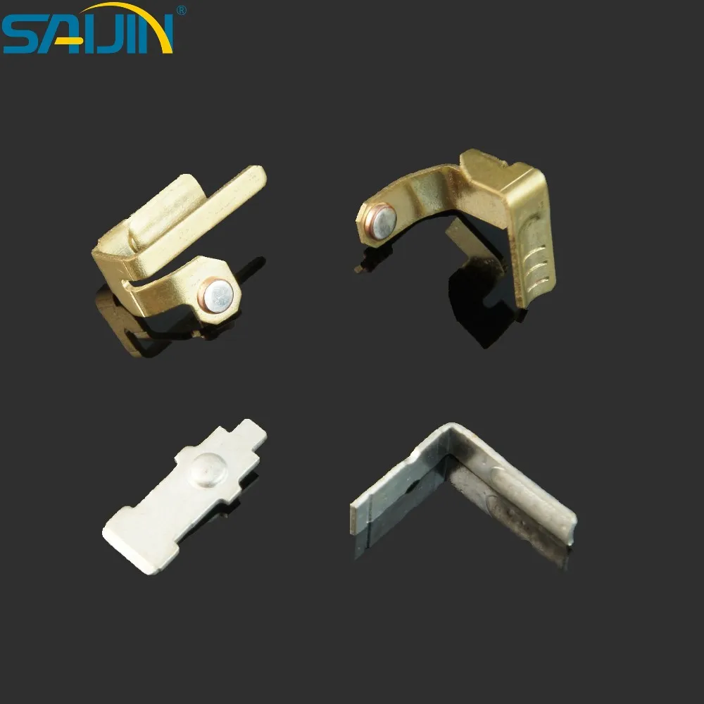 Electric Copper Brass Stamping Moving Contact for Wall Socket Parts 16A