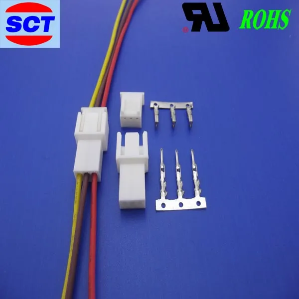 3 Pin Copper LED Light Wire String with Molex 5240 Connector