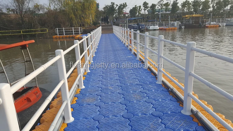 Plastic HDPE Floating Pontoon Bridge - Durable & Versatile