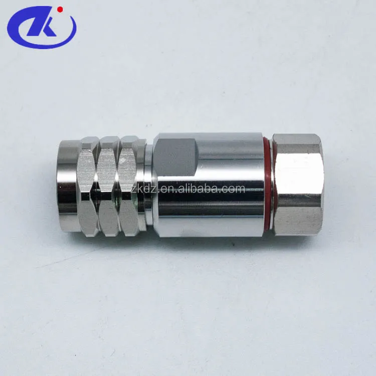 N Straight Male Plug Connector for 1/2" Superflex Cable Clamp Type ...