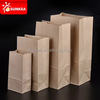 Custom Made Take Away Fast Food Kraft Paper Bag - Buy Kraft Paper Bag ...