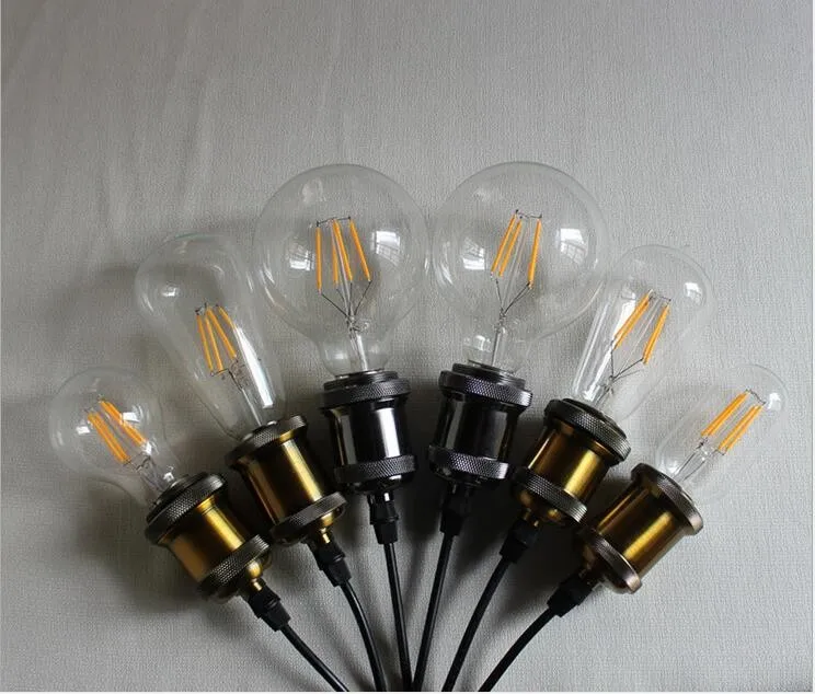 Hot Selling St64 Filament Light 2w 4w 6w 8w E27 St64 Dimmable Edison ...