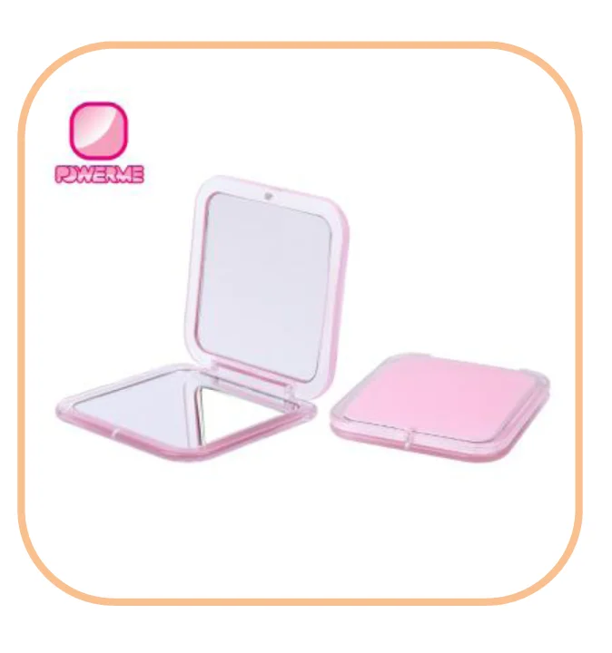 Square 10x Magnifying Pocket Mirror Double Sided - Buy Plastic Square ...