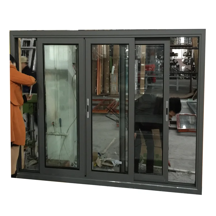 5mm Double Glass Aluminium Windows for Ghana - Customized