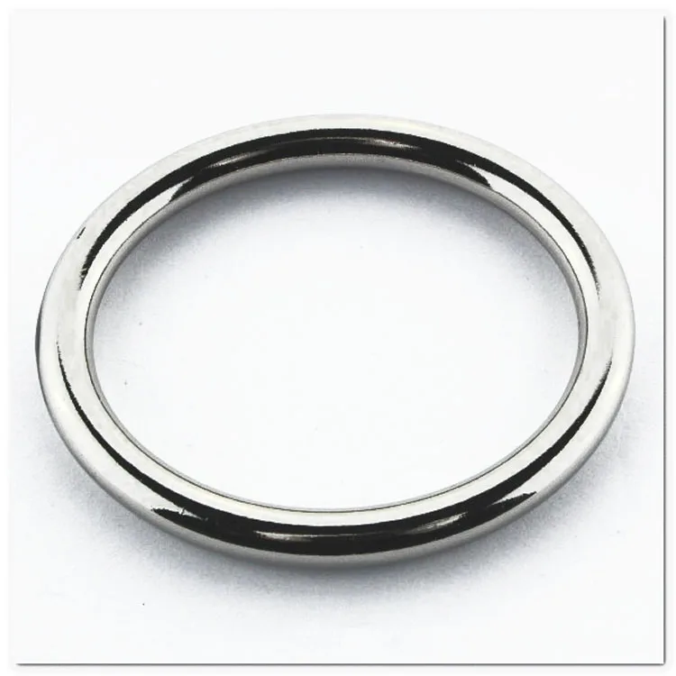 Brass Plated Metal Oval Rings - Buy Large Metal Rings,Open Metal Rings ...
