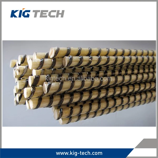 Frp Fiberglass Anchor Bolts Threaded Bars - Buy Threaded Round Bar,End ...