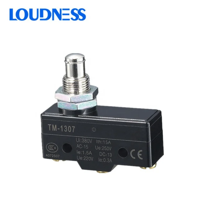 Z-15gq-b Lxw5-11m Tm-1307 Alternative Panel Mount 15a 250vac Normally Open Zippy Micro Switch ...