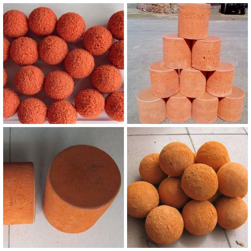 5 Inch Soft Concrete Washout Sponge Balls For Concrete Pump Pipe - Buy ...