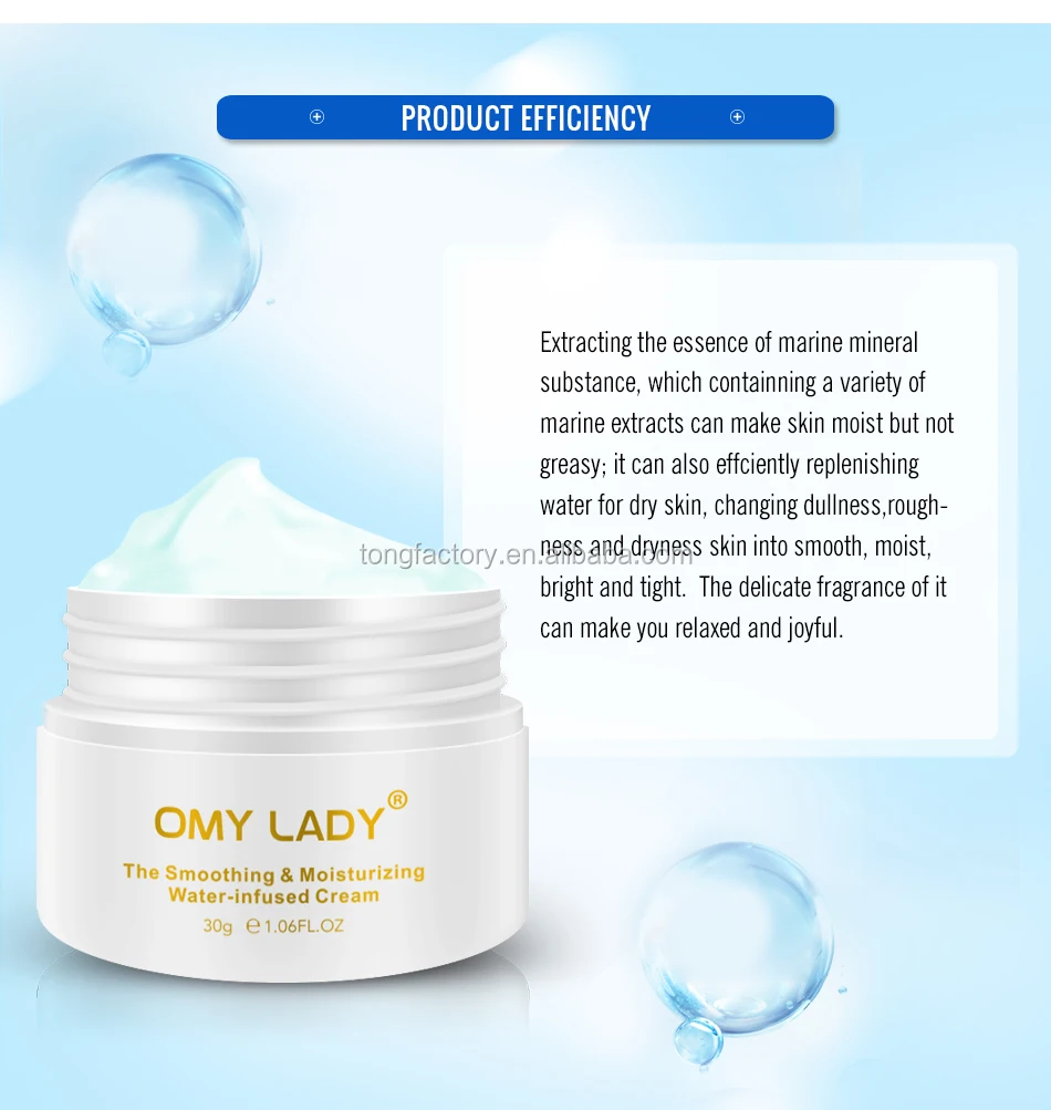 100% Organic Omy Lady Anti Aging Water Skin Cream For Face Moisturiser ...