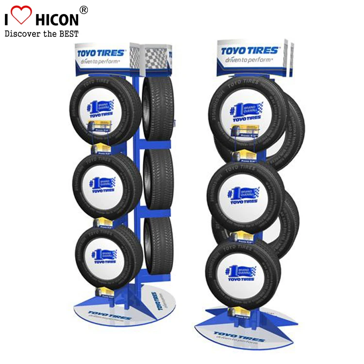 Professional Metal Tyre Retail Shop Interior Design Automotive Products ...