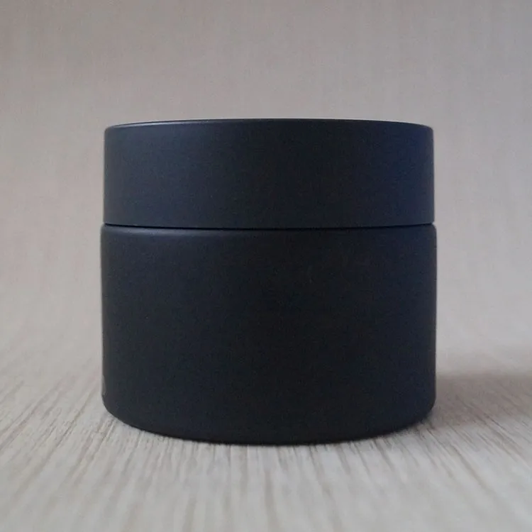 Wholesale 2 Oz Frosted Glass Jar with Lid - OSC Cosmetic