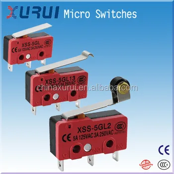 12 Volt Push Button Switch / Low Operating Force Micro Switch / Mini ...