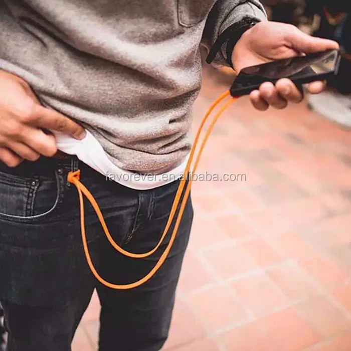 Fashion Silicone Cell Phone Neck Hanging Bag Phone Holder Neck,Strap On ...