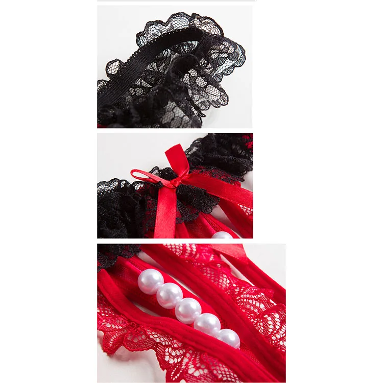 Wholesale Cheap Sexy Open Thong Butt Plug Pearl G String - Buy G String ...