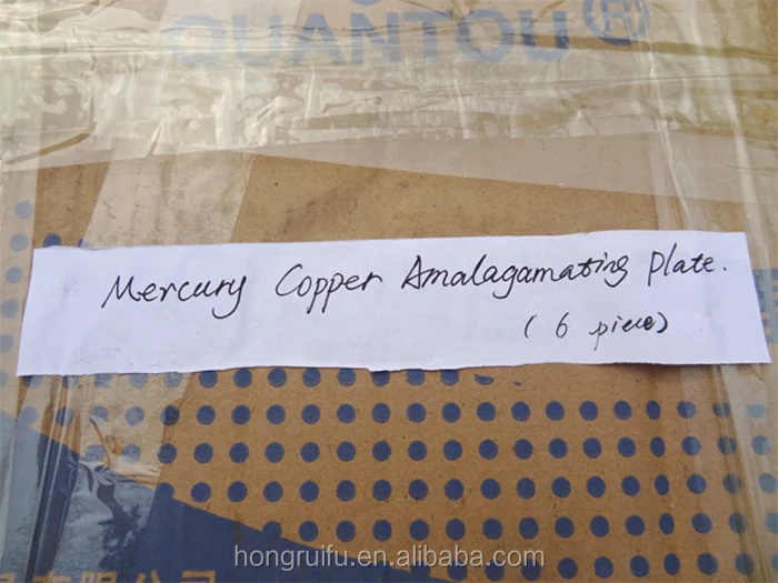 400:600mm Mercury Copper Plate for Gold - High Accuracy