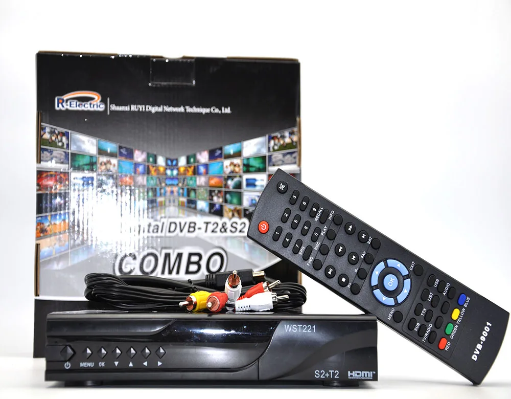 2017 Hottest And Most Popular New Arrival Combo Receiver Dvb-s2 Dvb-t2 ...