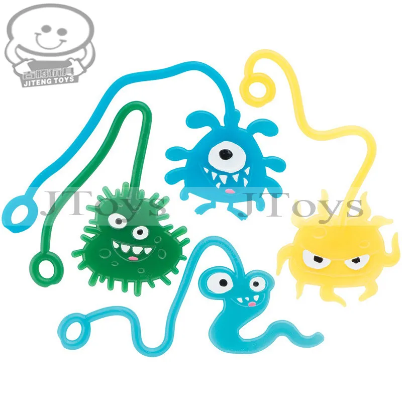 Novelty Stretchy Sticky Germ Squad Wall Crawler Palm Stretch Man ...