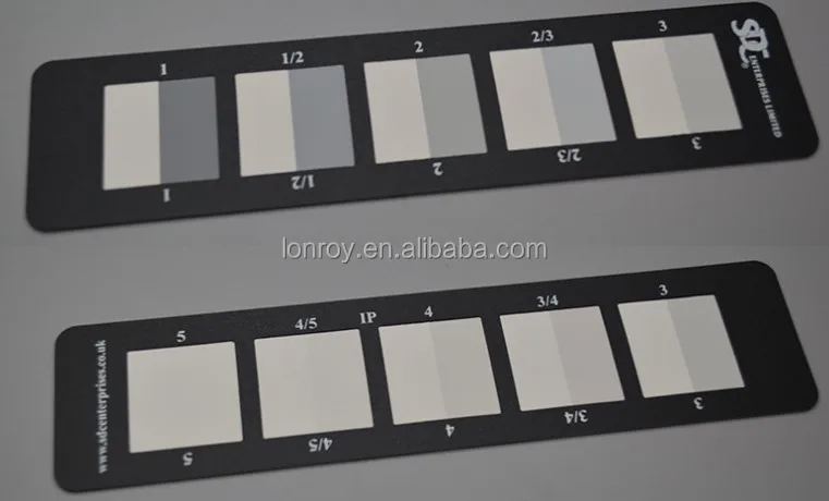 ISO 105/A03 SDC GREY SCALE for Assessing Staining - LONROY