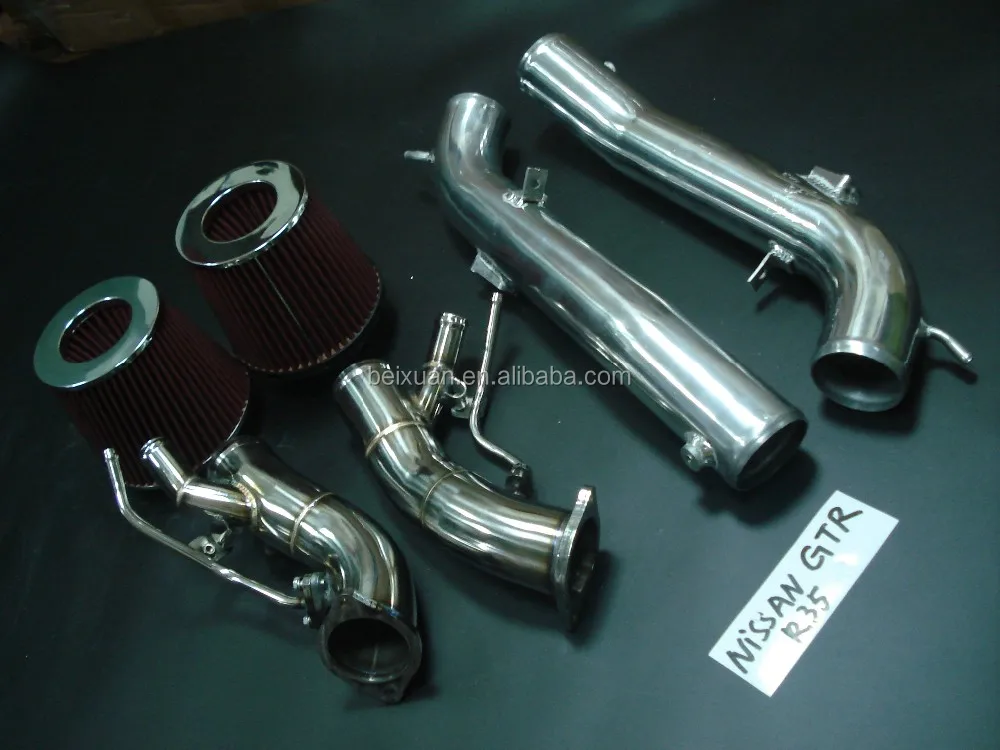 For Nissan Gtr R35 (greddy Style) Cold Air Intake Pipe Kit - Buy Cold ...