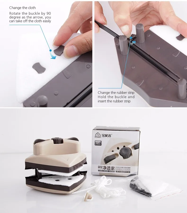 C2 Magnetic Window Squeegee - Efficient Cleaning Solutions