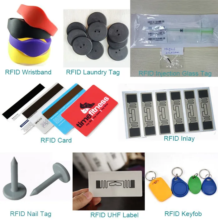 13.56mhz Hf / 860-960mhz Uhf Adhesive Anti Metal Rfid Tags Use On Metal ...