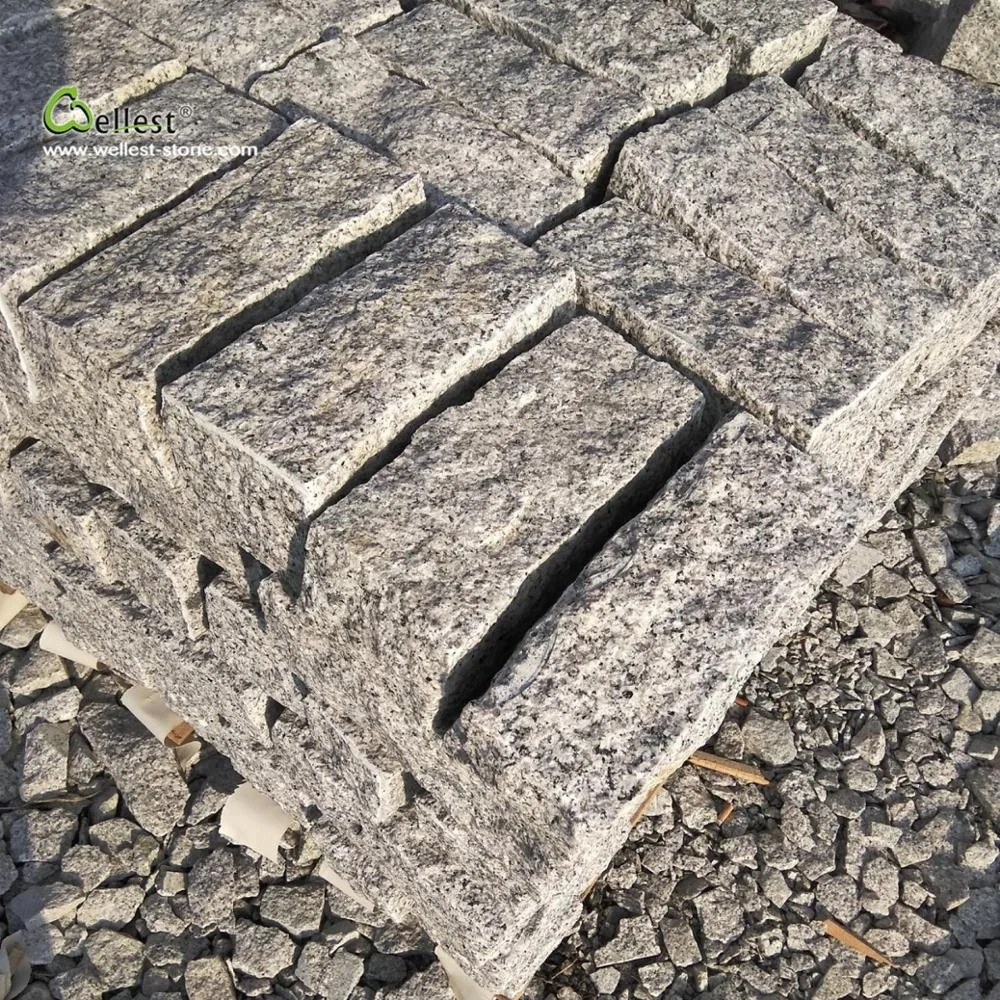 G603 Grey Granite Kerbstone - Durable & Natural Split