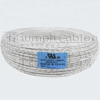 Teflon Insulated Single Conductor Lead Wire Ul1330 14awg 16awg 18awg ...