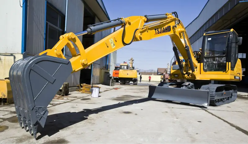 9ton Crawler Excavator With 0.4m3 Bucket Capacity And Korean Hydraulic ...