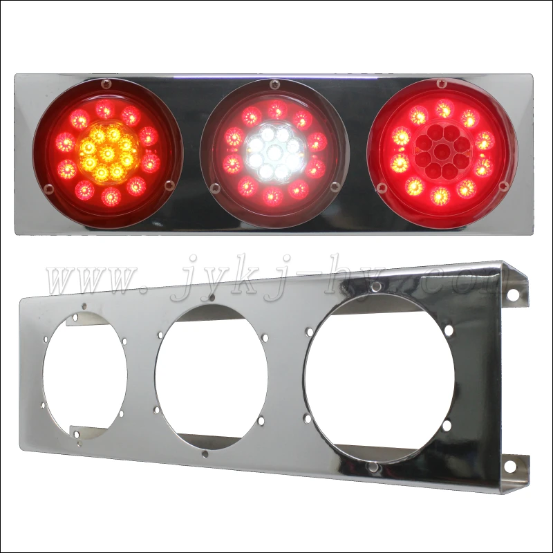 Led Tail Light Box,3 Rectangular Light Assembly Led Tail Lights For ...