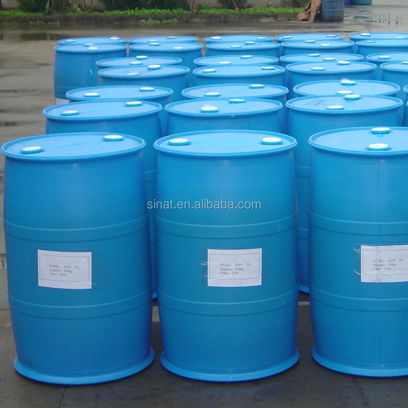 Grado de la industria de película acuosa formar espuma agente AFFF 3% ...