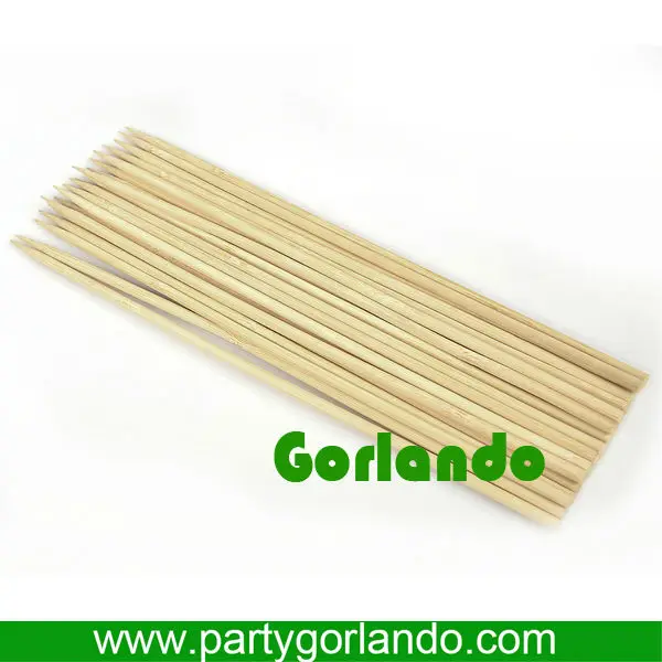 Small Dried Round Bbq Natural Thin Bamboo Stick - Buy Bamboo Stick,Thin ...