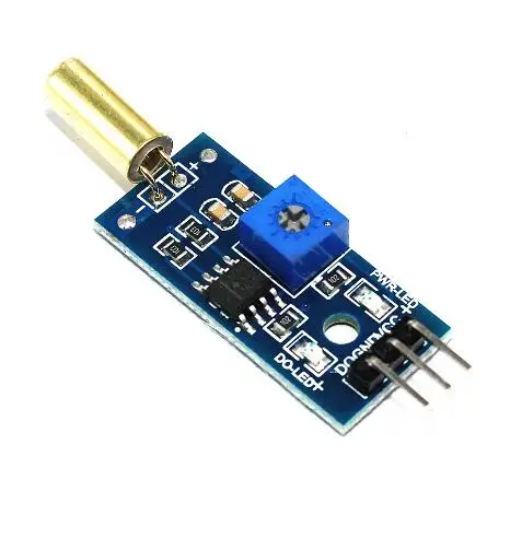 Angle Sensor Module Ball Switch Tilt Sensor Gold SW-520D