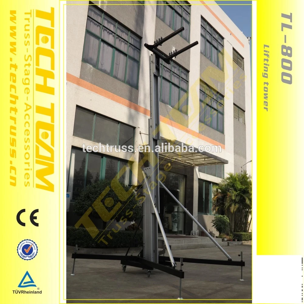 Max Loading 400kg Truss Lifting Winch - 5.4m Line Array Lift